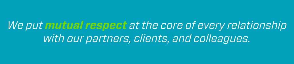Mutual Respect in Everything We Do - MKEC